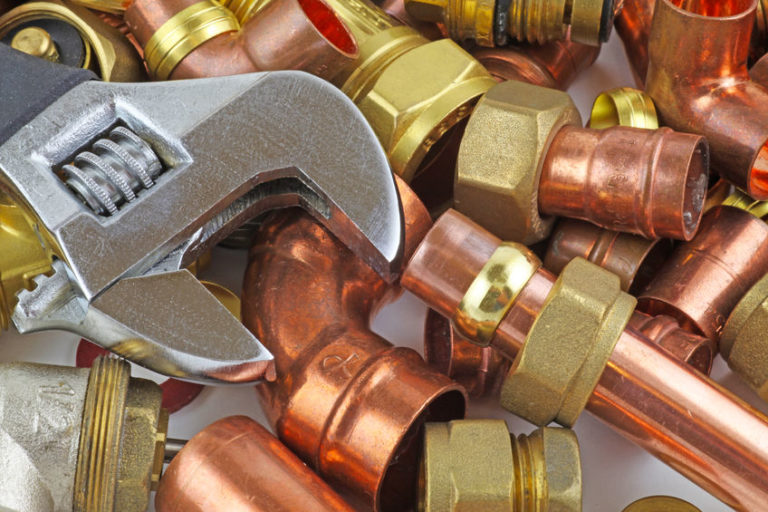 Working with soft metals like copper pipe and brass nipples