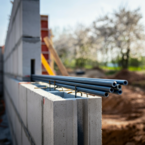 Types of tubing used in walls